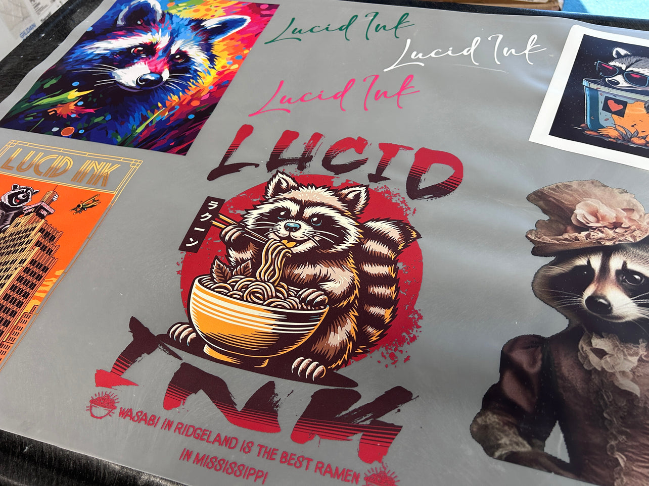 Lucid Ink Printing Custom Graphic Tees, Apparel